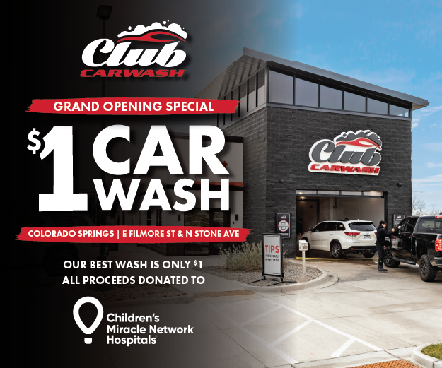 Club Car Wash Launches New Site in Colorado Springs to Support CMN ...